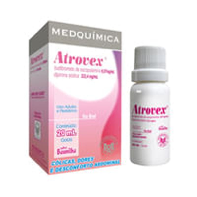 Atrovex 333.4MG/ML + 6.67MG/ML Solução oral (gotas) - Frasco com 20 mL ...