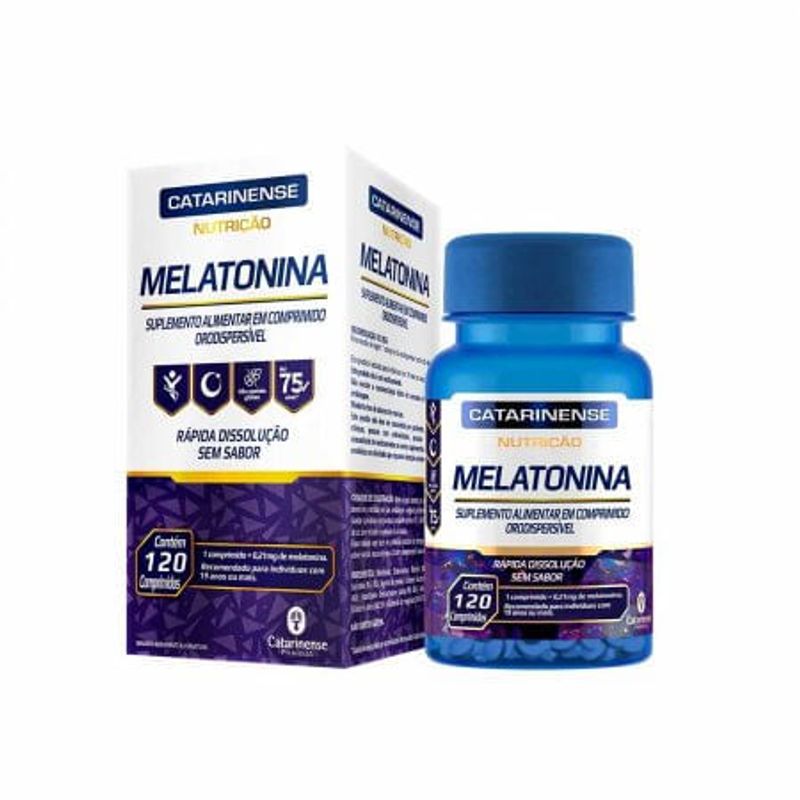 Melatonina 0,21mg 120 Comprimidos - D'Or Mais Saúde
