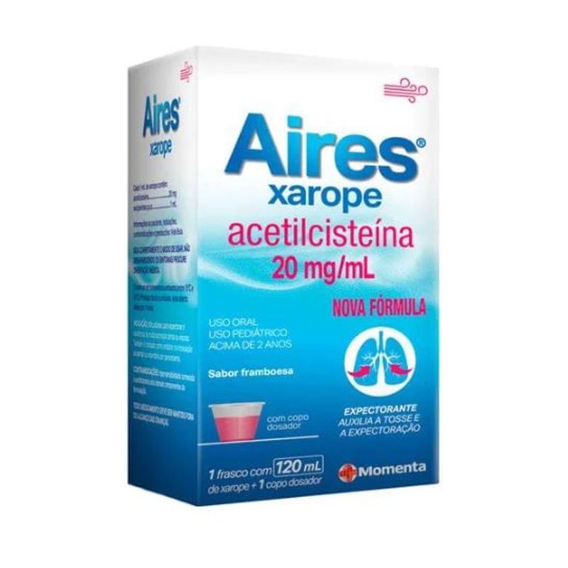 Aires 20mg/mL Xarope - Frasco com 120mL - D'Or Mais Saúde