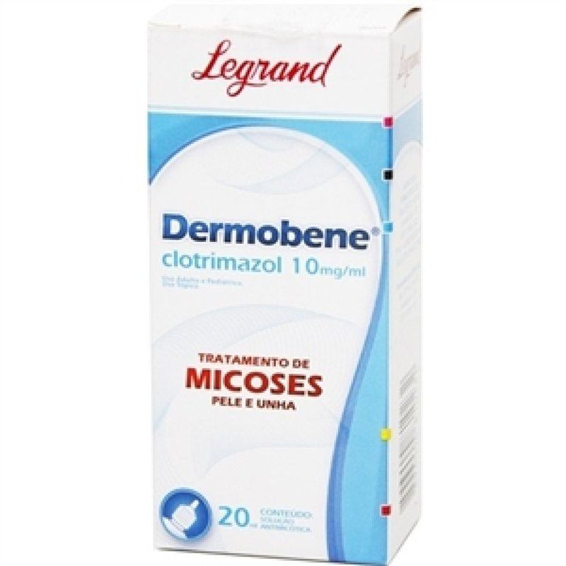 Dermobene 10MG/ML Solução tópica - Frasco com 20 mL - D'Or Mais Saúde