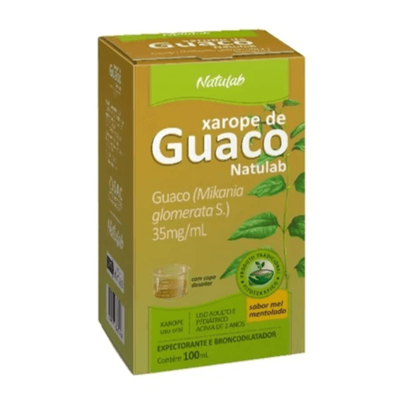 Guaco 35mg/mL Sem Açúcar Xarope 100mL - D'Or Mais Saúde