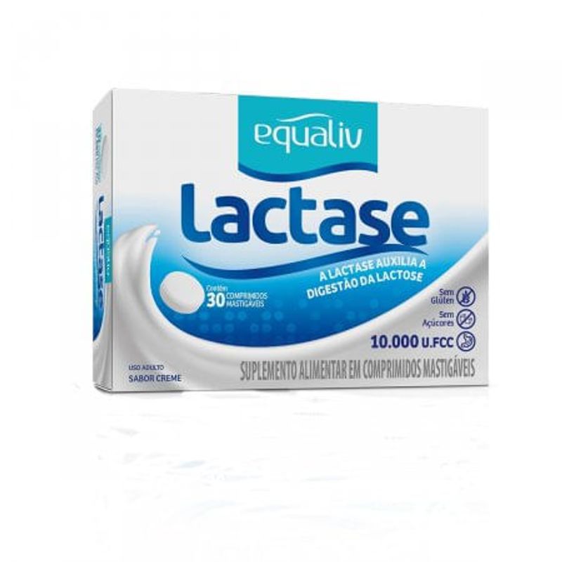 Lactase 10000FCC 30 Comprimidos - D'Or Mais Saúde