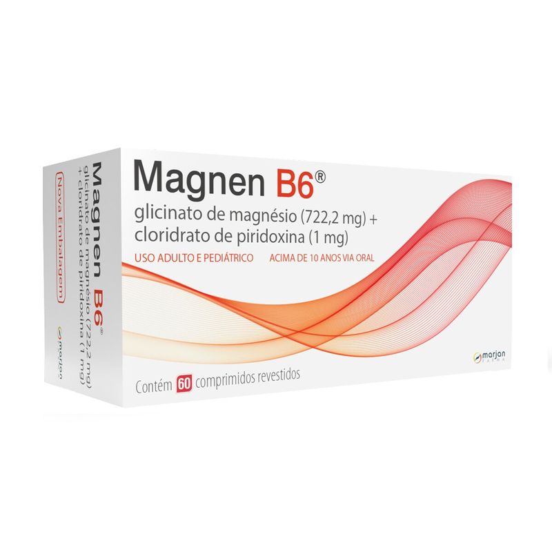 Magnen B6 60 Comprimidos Revestidos - D'Or Mais Saúde