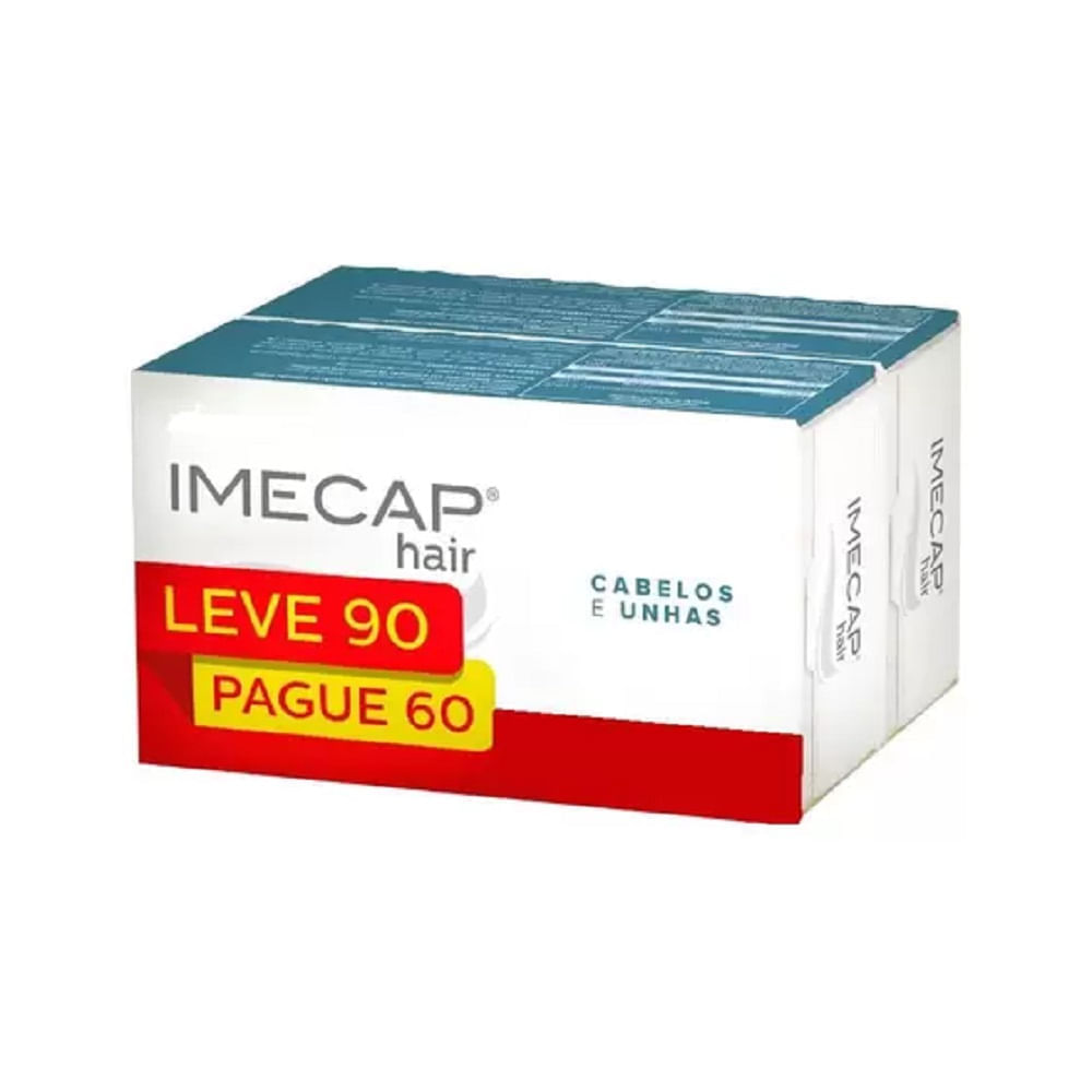 Imecap Hair 90 Cápsulas - D'Or Mais Saúde