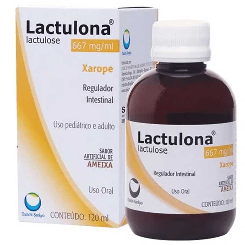 Lactulona 667mg/mL Xarope Sabor Ameixa - Frasco com 120 mL - D'Or Mais ...