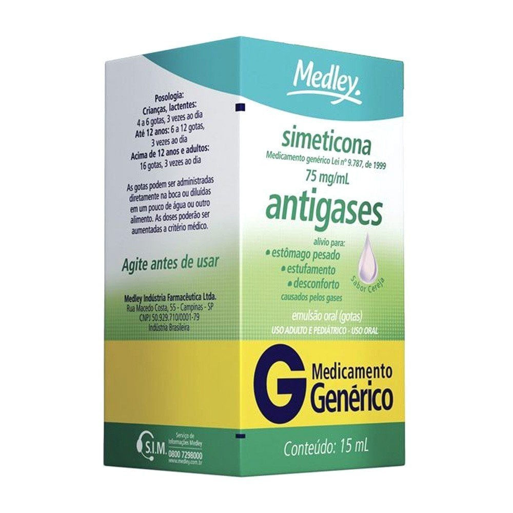 Simeticona 75mg/ml - 1 Emulsão Oral Gotas - D'Or Mais Saúde