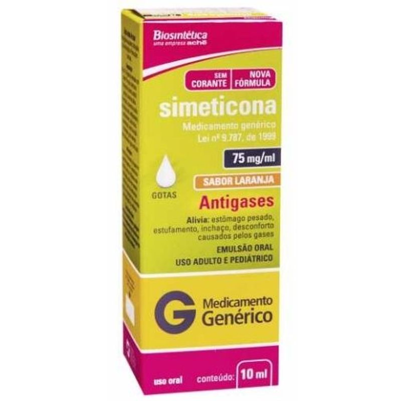 Simeticona 75mg/ml - 1 Emulsão Oral Gotas - D'Or Mais Saúde