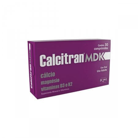 Calcitran Mdk 30 Comprimidos - D'Or Mais Saúde