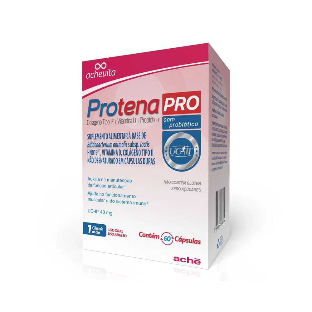 Suplemento Alimentar Proteína Pro 60 Cápsulas - D'Or Mais Saúde