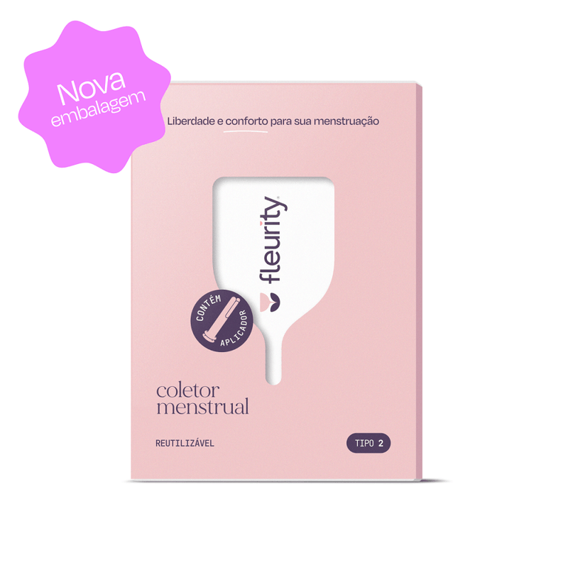 Coletor Menstrual Fleurity Tipo 2 1 Unidade - D'Or Mais Saúde