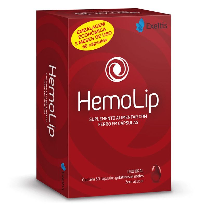 HemoLip 60 Cápsulas - D'Or Mais Saúde