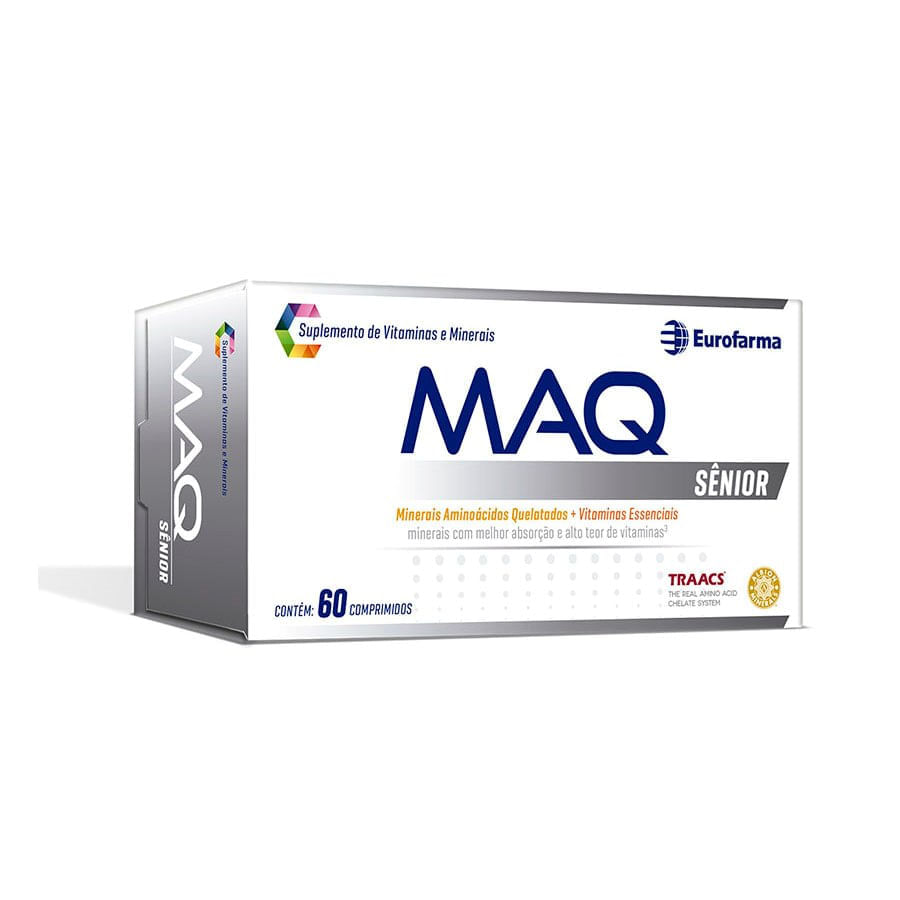 Suplemento Vitamínico MAQ Sênior com 60 comprimidos - D'Or Mais Saúde