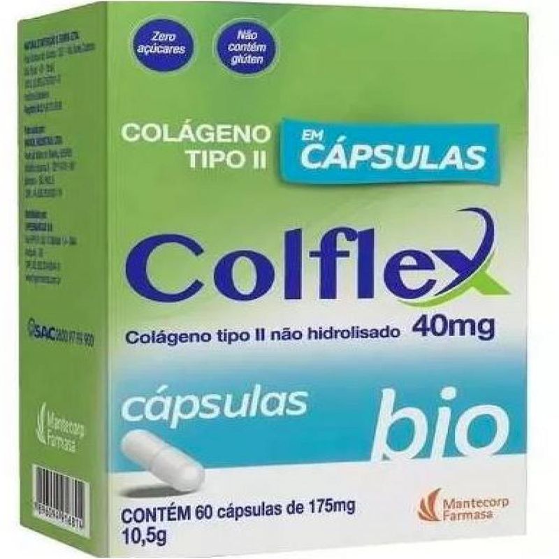 COLFLEX BIO 40MG COM 60 CAPSULAS - D'Or Mais Saúde