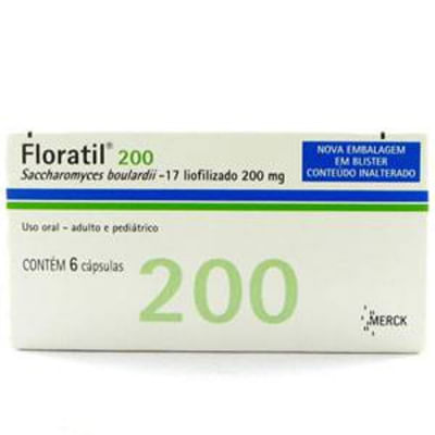 FLORATIL 200MG COM 6 CAPSULAS - D'Or Mais Saúde