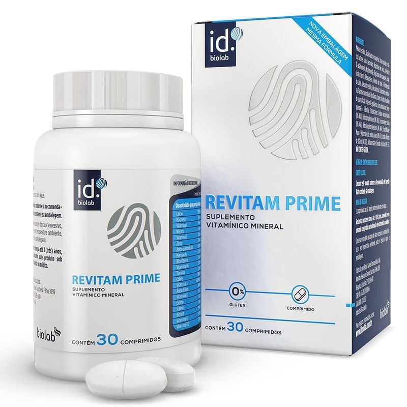 Revitam Prime 30 Comprimidos - D'Or Mais Saúde
