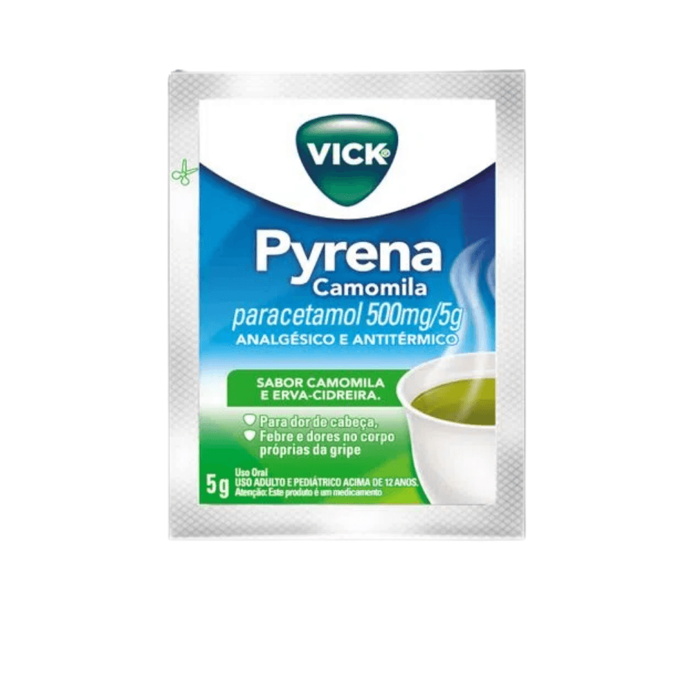 Chá Vick Pyrena Sabor Camomila e Erva-Cidreira 5g - D'Or Mais Saúde