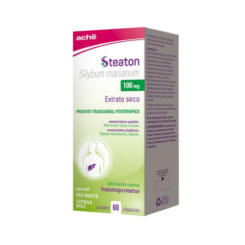 Steaton 100mg 60 cápsulas - D'Or Mais Saúde