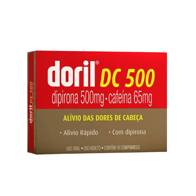 Doril DC 500 16 comprimidos - D'Or Mais Saúde