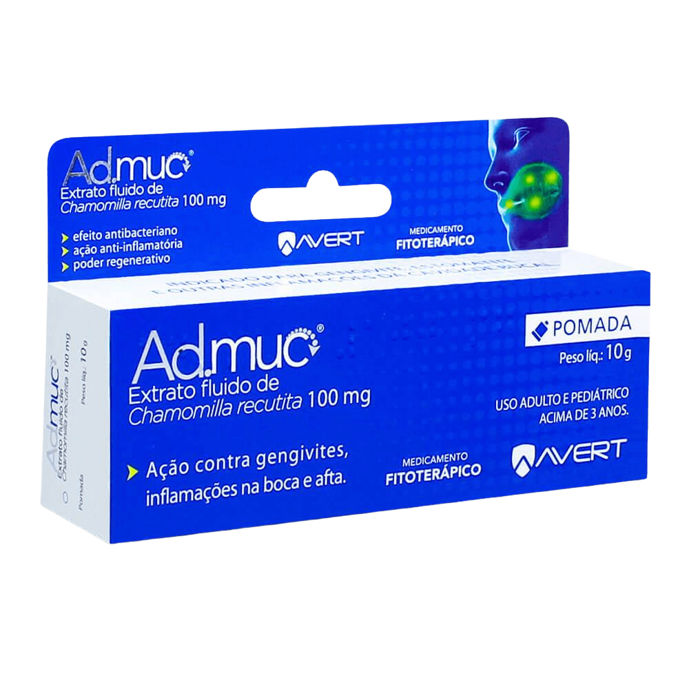Ad-Muc 100mg Pomada Bucal 10g - D'Or Mais Saúde