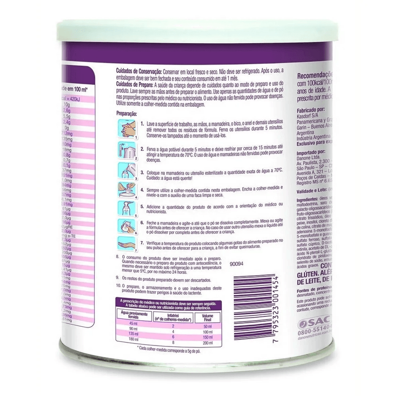 Fórmula Infantil Infatrini 400g - D'Or Mais Saúde