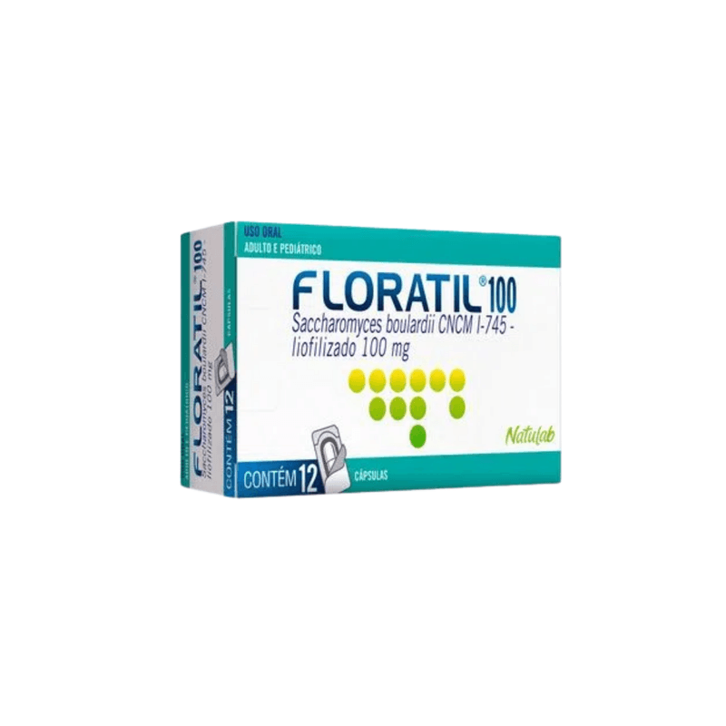 Floratil 100mg 12 cápsulas - D'Or Mais Saúde