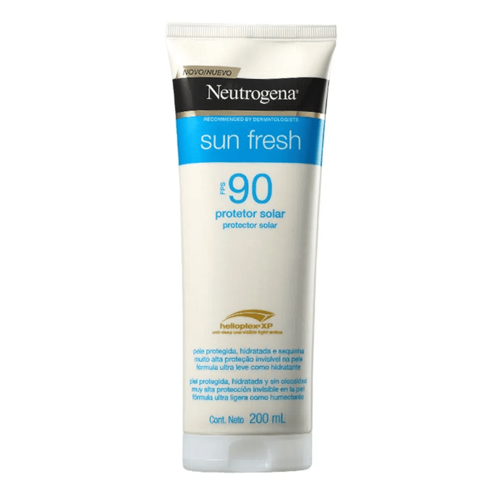 Protetor Solar Corpo e Rosto Neutrogena Sun Fresh FPS90 200ml - D'Or ...