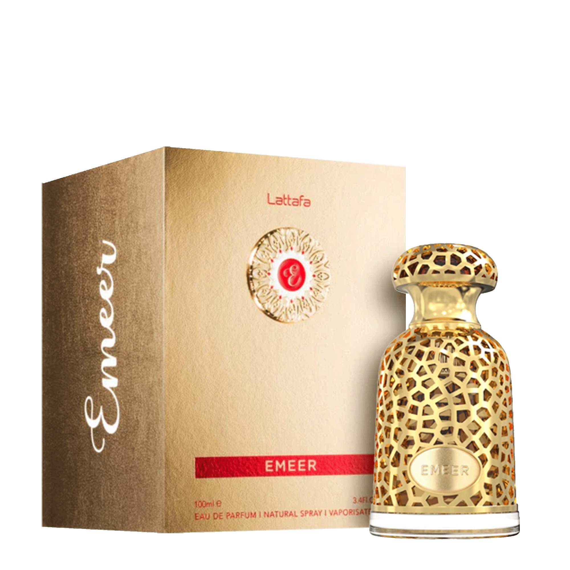 Lattafa Emeer Eau de Parfum - Perfume Unisex 100ml - D'Or Mais Saúde
