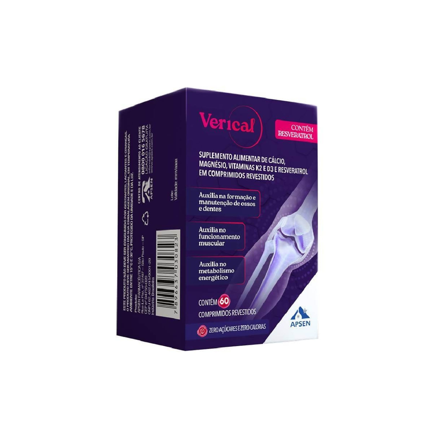 Verical 60 Comprimidos Revestidos - D'Or Mais Saúde