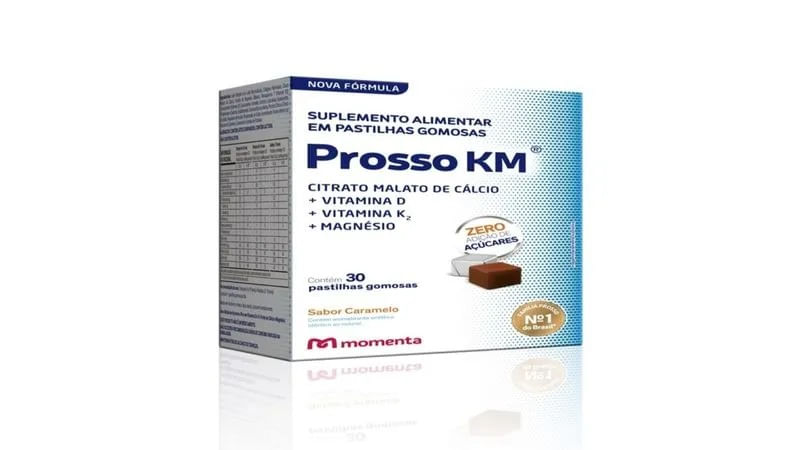 Cálcio Prosso KM MDK 30 tabletes - D'Or Mais Saúde