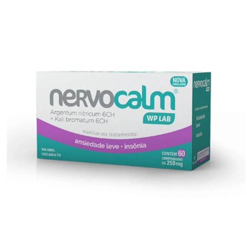 NERVOCALM 250MG CX 60 COMP - D'Or Mais Saúde