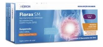 Florax SM Pediátrico Sabor Uva com 5 Flaconetes - D'Or Mais Saúde