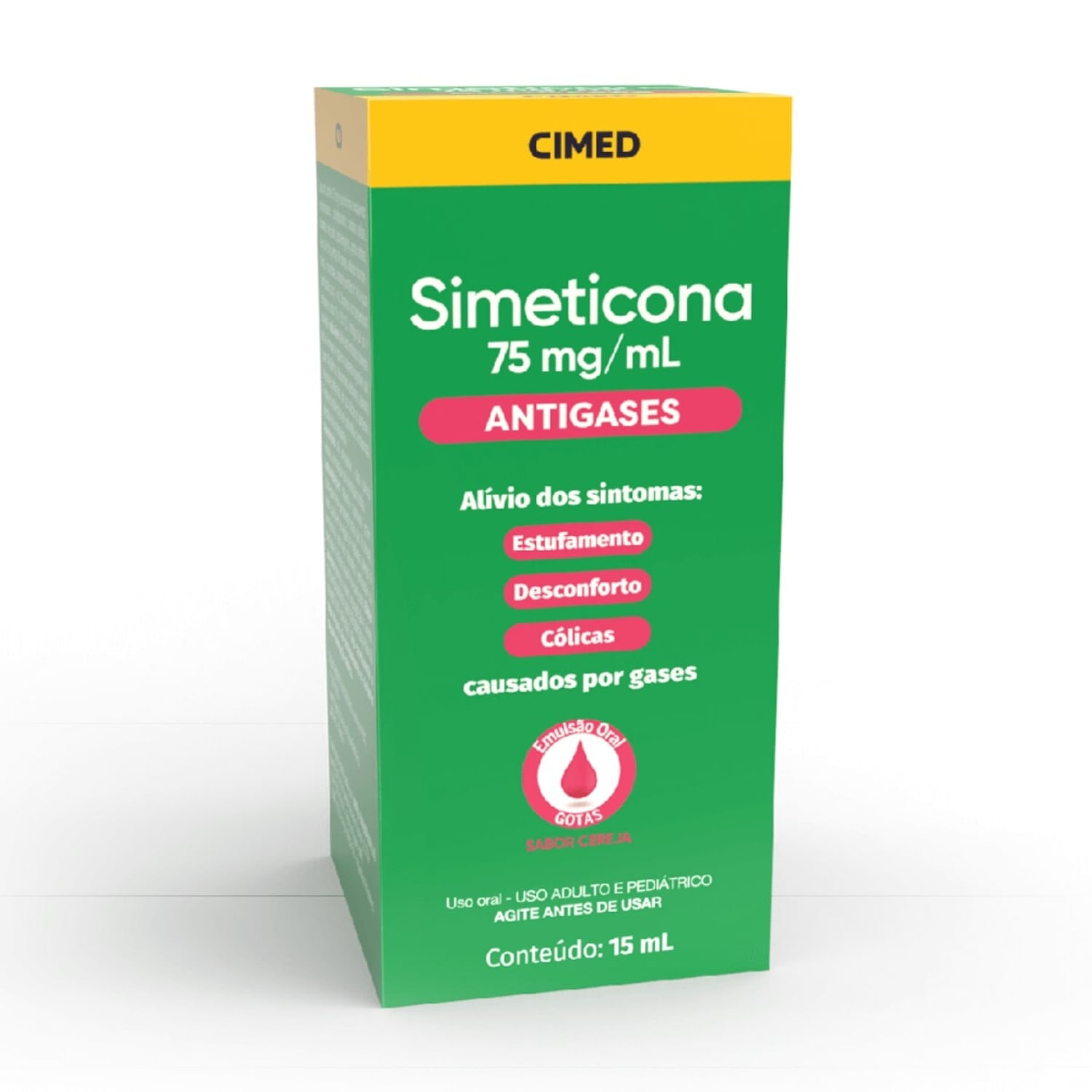 Simeticona Gotas 75mg Sabor Cereja 5ml Cimed Generico - D'Or Mais Saúde