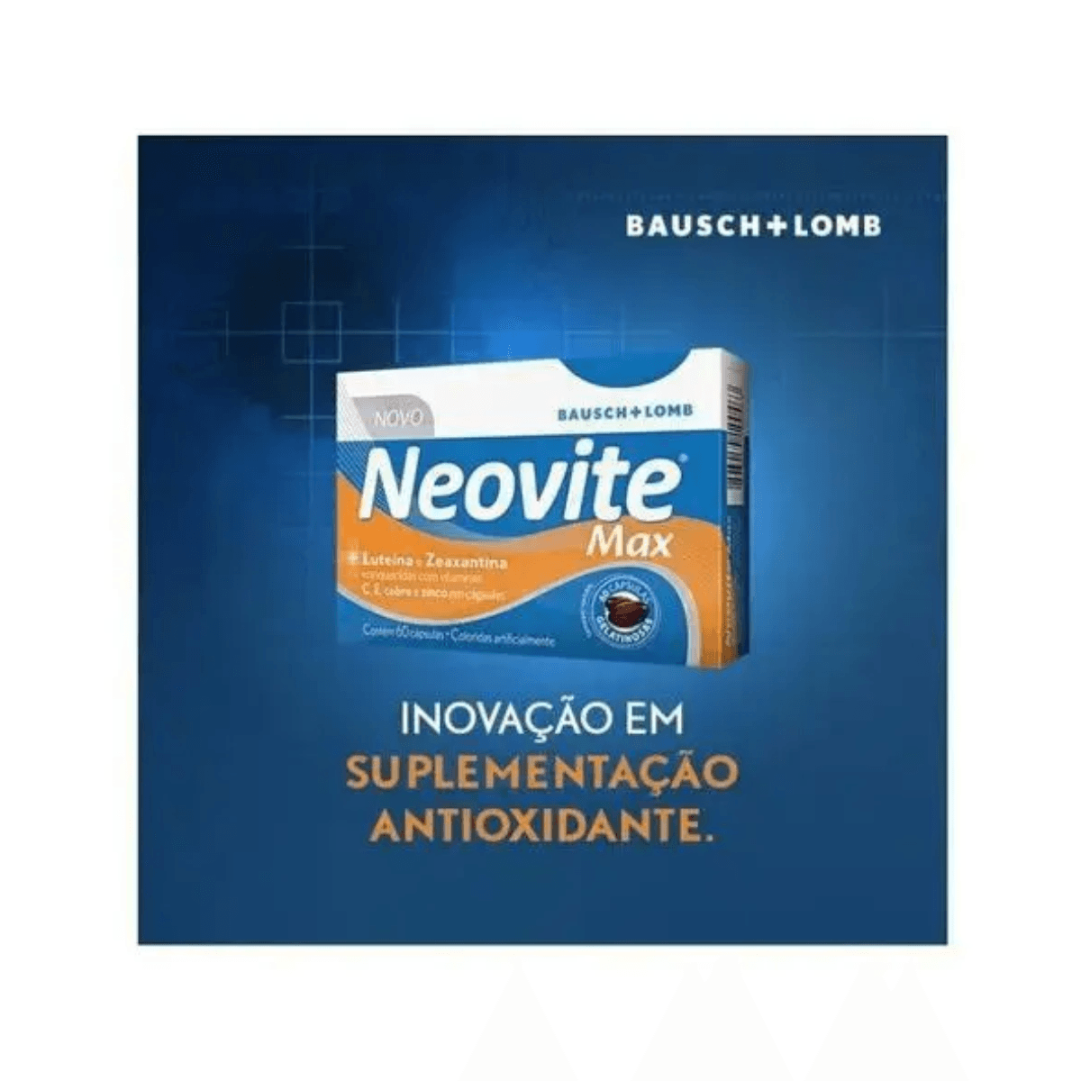 Neovite Max C/ 60 Cápsulas Luteína E Zeaxantina - D'Or Mais Saúde