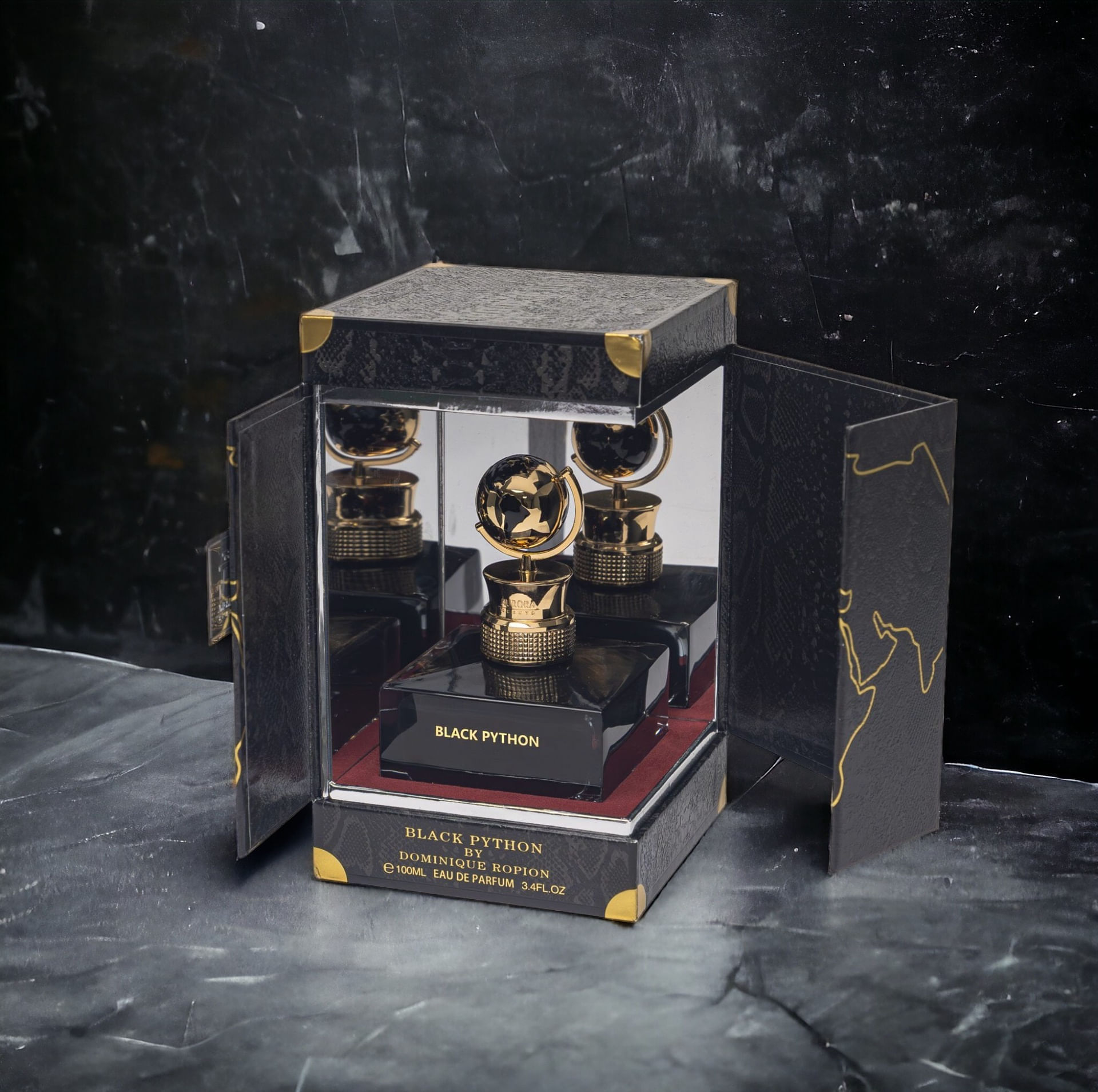 Aurora Scents Globe Black Python Eau de Parfum - Perfume Masculino ...